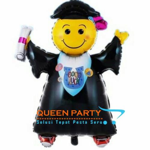 Jual balon foil wisuda / balon wisuda / balon graduation/ balon wisuda ...