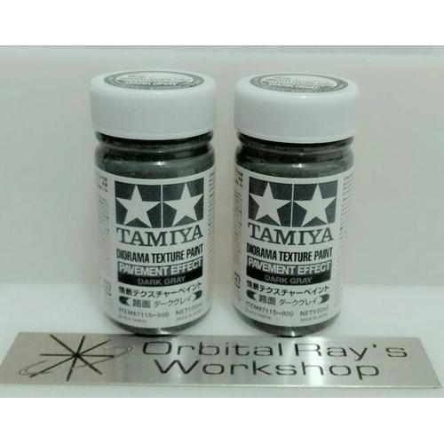 Jual Tamiya Diorama Texture Paint Pavement Effect Dark Gray - Jakarta ...