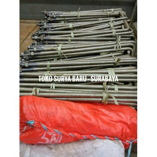 Jual produksi baut angker / angkur / anchor bolt, m19 besi st 37 ...