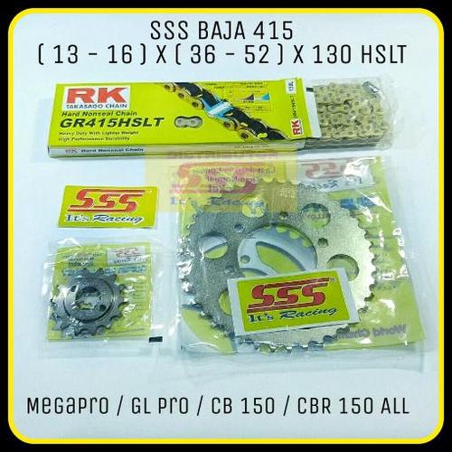 Jual GIRSET SSS MEGAPRO GL PRO CB 150 CBR 150/415 BAJA RANTAI RK 130 ...