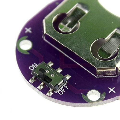 Jual Arduino LilyPad Coin Cell Battery Holder CR2032 Battery Mount ...