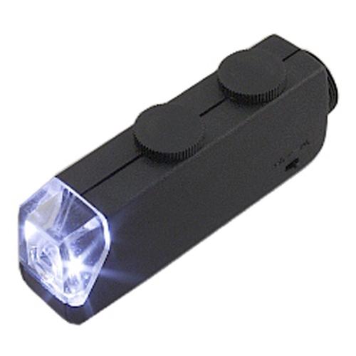 Jual Portable Jewelry Microscope Zoom 60X-100X Microscope Loupe ...
