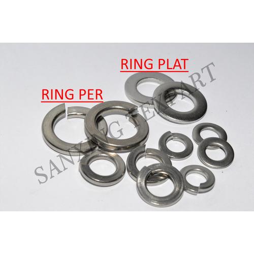 Jual WASHER LOCK / RING PER STAINLESS STEEL M20 DIAMETER DALAM 20MM (1 ...