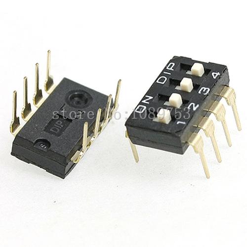 Jual IC type DIP switch 4P toggle switch 2.54mm pitch - Kab. Sleman ...