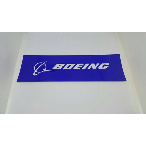 Jual Sticker / Stiker Boeing Blue Offical Boeing Merchandise ORIGINAL ...
