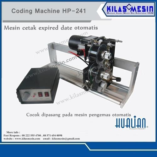 Jual Hot Date Printer HP-241 Hualian Mesin coding expire cetak ...