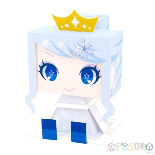Jual DIY Miniatur Papercraft Snow Queen / Putri Salju - Jakarta Timur ...
