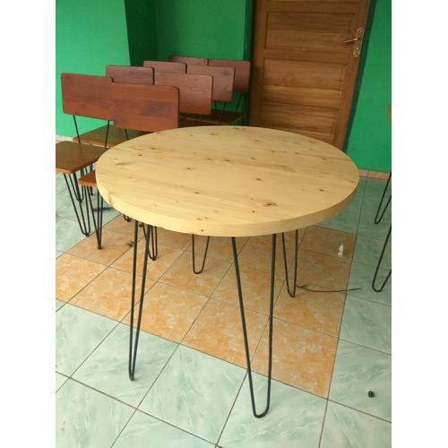 Jual Meja Bulat Kayu Jati Belanda - Kab. Bantul - Abyudaya Wood | Tokopedia