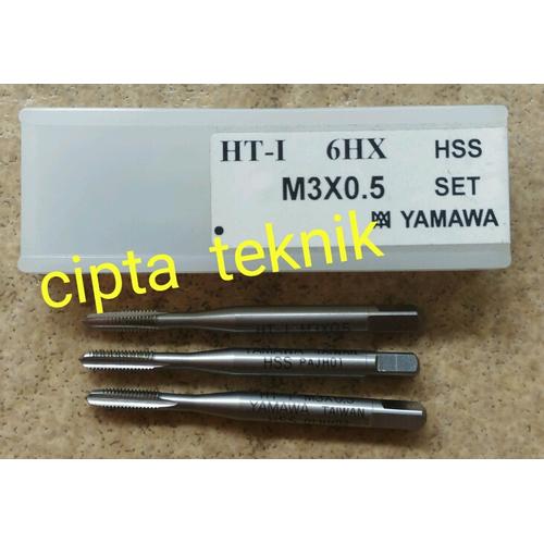 Jual Hand Tap Yamawa M3 x 0,5 - Kab. Bekasi - Cipta Teknik | Tokopedia