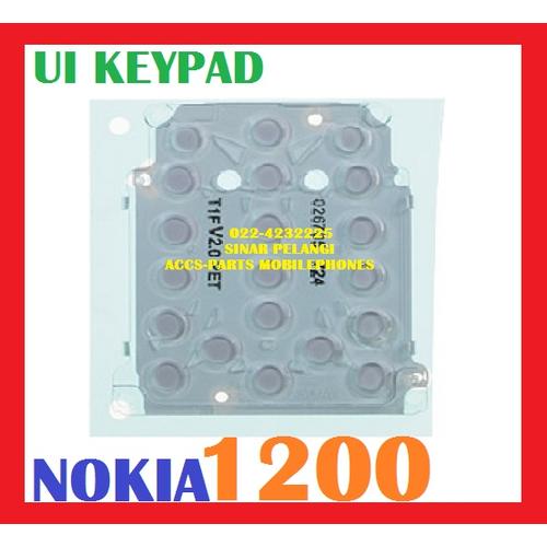 Jual UI BOARD PAPAN PCB FLEXIBLE NOKIA 1200 TOMBOL KEYPAD BOARD 701199 ...