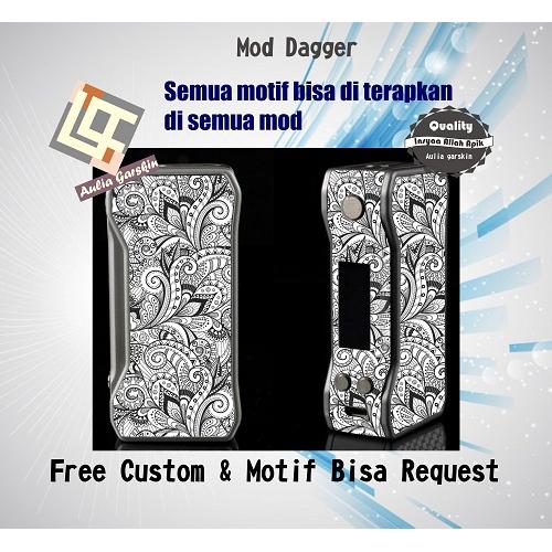Jual Garskin Vapor Dagger motif doodle art4 - motif bisa request - Kab ...