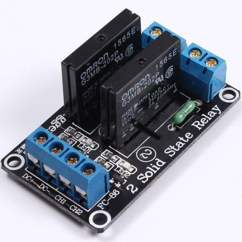 Jual SOLID STATE RELAY SSR 2 CHANNEL 5VDC HIGH LEVEL TRIGGER - Jakarta ...