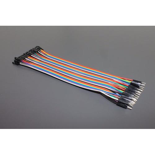Jual KABEL JUMPER MALE TO FEMALE 20PCS PANJANG 20CM ( ARDUINO ...