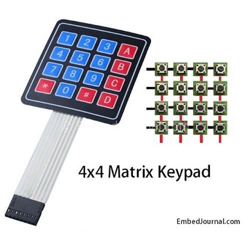 Jual KEYPAD MEMBRANE 4X4 MATRIX UNTUK ARDUINO - Jakarta Barat ...