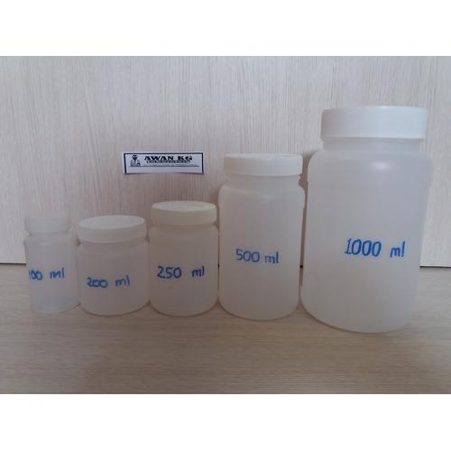 Jual botol plastik botol kapsul 200ml mulut besar tutup double - Kab ...