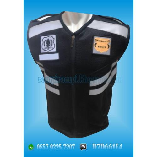 Jual Rompi Security atau Satpam Hitam Full ( Model Iga ) - Kota Bandung ...