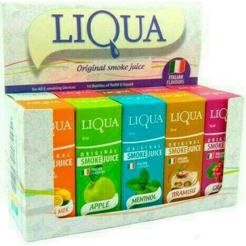 Jual paket perbox liquid 10pcs non nikotin licuide likuit rokok ...