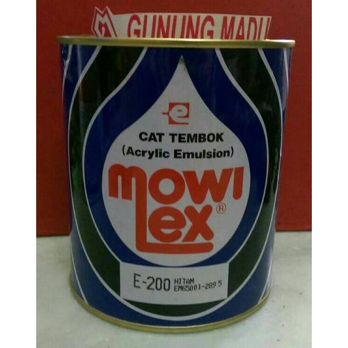 Jual CAT TEMBOK MOWILEX HITAM 1 KG E 200 / 1 LITER - Jakarta Barat ...