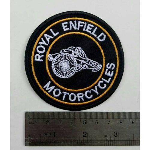 Jual Vintage Classic Embroidered Royal Enfield Motorcycle Bikers Patch ...