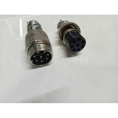 Jual KONEKTOR MIC PIN 8 BESI MIC 8PIN BESI 1 PASANG MALE PLUS FEMALE ...