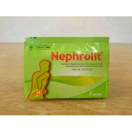 Jual nephrolit isi 4 Capsule - neprolit - Obat meluruhkan batu urin ...