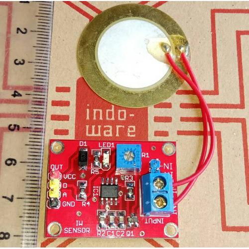 Jual piezoelektrik piezo elektrik sensor getar indo-ware piezo modul ...
