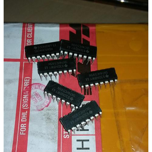Jual SN74HC595N 74HC595 8-Bit Shift Register DIP-16 IC - Kab. Bogor - elektroman | Tokopedia