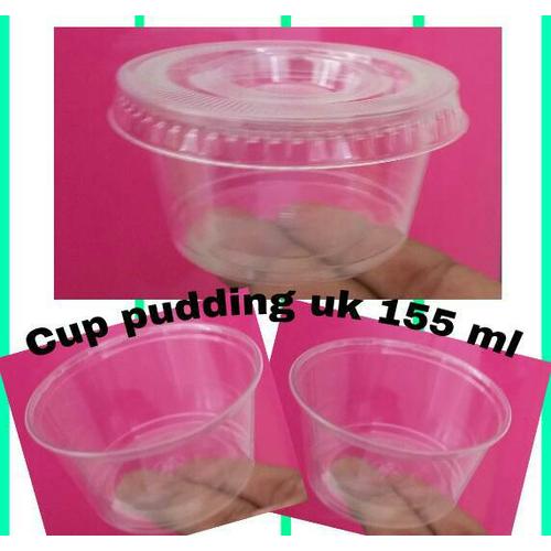 Jual Cup puding uk 155 / Cup puding puyo / wadah puding - Kota ...