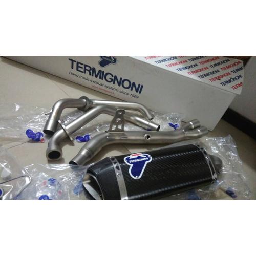 Jual Knalpot Termignoni CARBON Full System YAMAHA R25 / MT25 - Jakarta ...