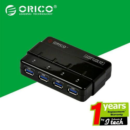 Jual ORICO H4928-U3 -BK 4-Port Powered USB 3.0 HUB - Jakarta Pusat - GORILLA STORE ID | Tokopedia