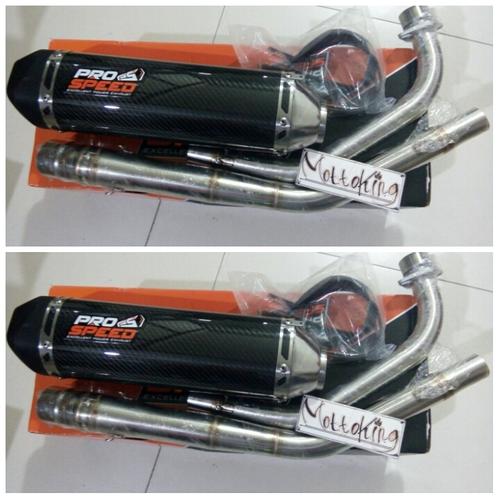 Jual Knalpot Pro Speed CBR 150 New (K45G) Black Carbon - Kota Semarang ...