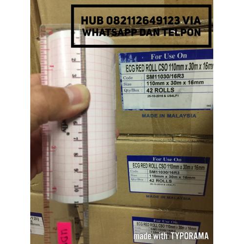 Jual kertas ekg roll 110 x 30m - Jakarta Utara - SONOMED MEDICAL PAPER ...