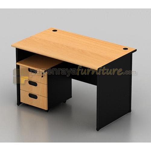 Jual MEJA KANTOR UNO UOD 1032 120 CM + LACI UNO UMP 1135 (BEECH) - Kota ...