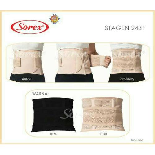 Jual Korset Stagen Pelangsing Pria Wanita SOREX ORIGINAL Tulang ...