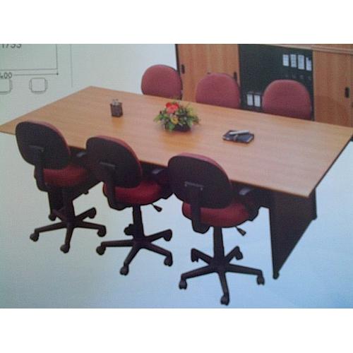 Jual Meja rapat UNO 240x120 meja meeting kotak meja kantor beech murah ...