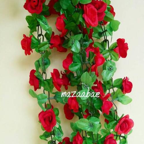 Jual rambat bunga mawar palsu/plastik /dekorasi/alas foto - Jakarta ...