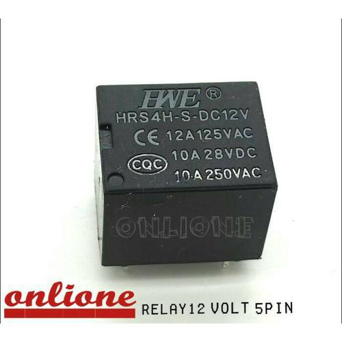 Jual HWE RELAY 12 VOLT 10A 5KAKI / 5PIN - Jakarta Barat - Sumber ...