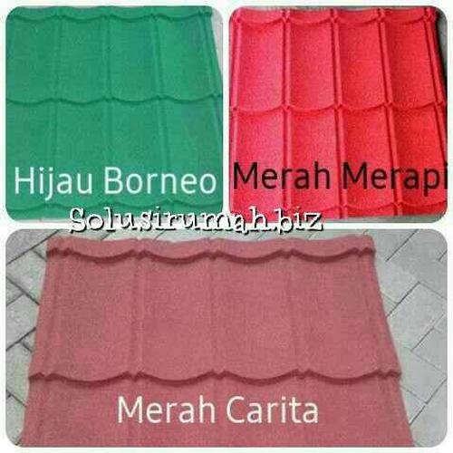Jual GENTENG METAL PASIR MULTIROOF GALVALUM VIA EXPEDISI TRUK TEBAL ...