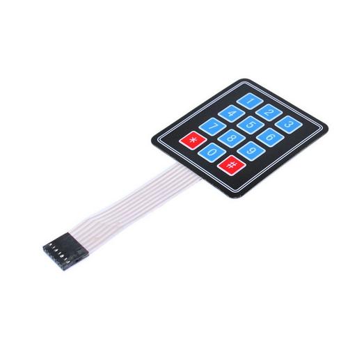 Jual 3x4 Flexible Keypad Membrane Matrix Key Pad Membran 3 x 4 Arduino - Jakarta Barat - aisyah ...