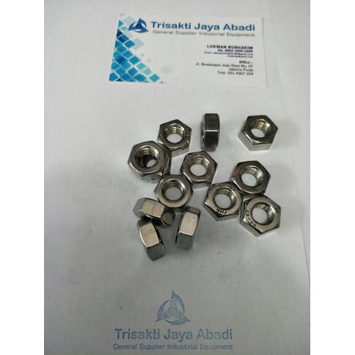 Jual NUT M14 STAINLESS STEEL 304 / MUR M14 STENLIS 304 - Jakarta Barat ...