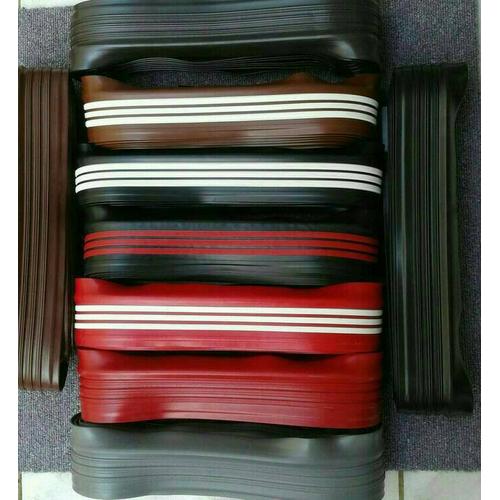 Jual Step nosing karet list tangga anti slip hitam Polos - Kab ...