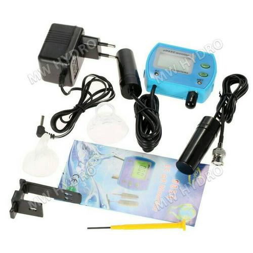 Jual Alat Ukur pH dan EC Meter Monitor Online Layar Display Backlight ...