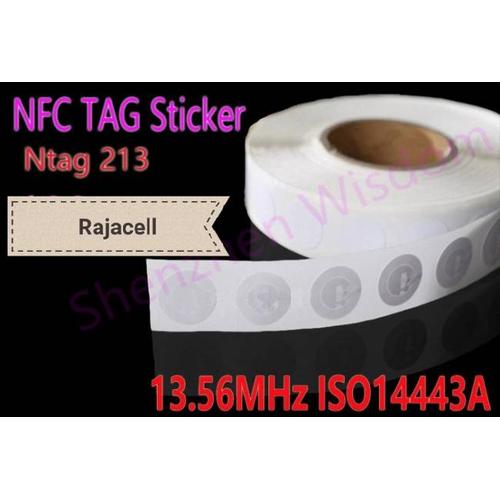 Jual Universal Ntag213 NFC TAG Sticker 13.56MHz ISO14443A NTAG 213 NFC ...
