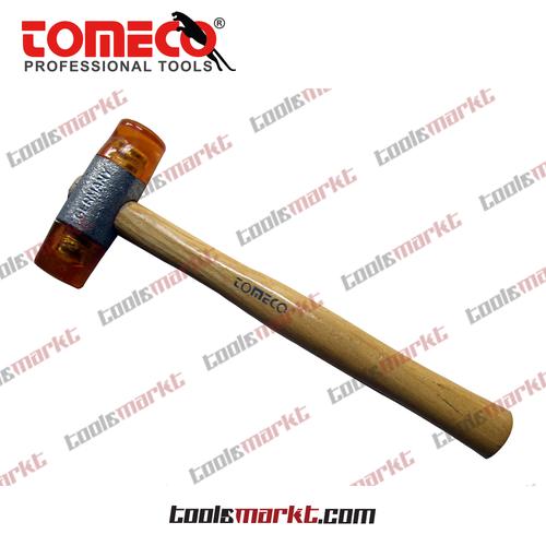 Jual Tomeco Palu Plastik 40 mm Gagang Kayu Nylon Rubber Hammer ...