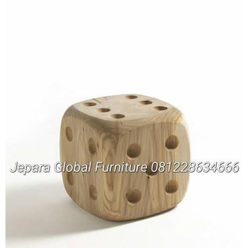 Jual kursi stool trembesi dadu (meja makan,lemari,kursi tamu,sofa ...