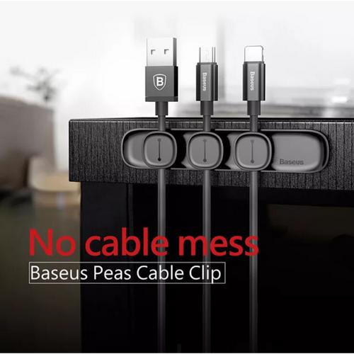 Jual Baseus Magnetic cable clips cable holder wire management - Jakarta ...