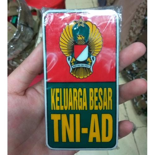 Jual STICKER KELUARGA BESAR TNI AD - Jakarta Pusat - Toko Jaya Indah ...