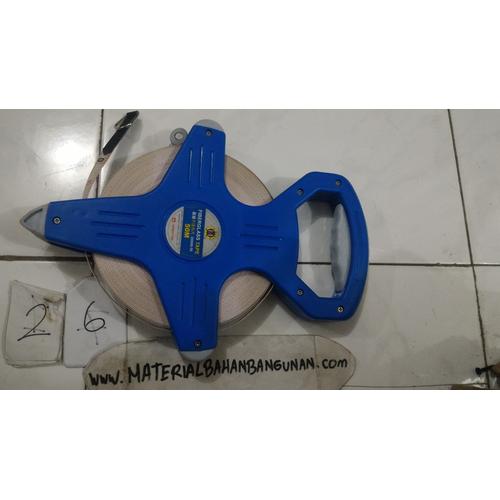 Jual meteran tanah meteran 50 meter meteran tancap meteran plastik ...