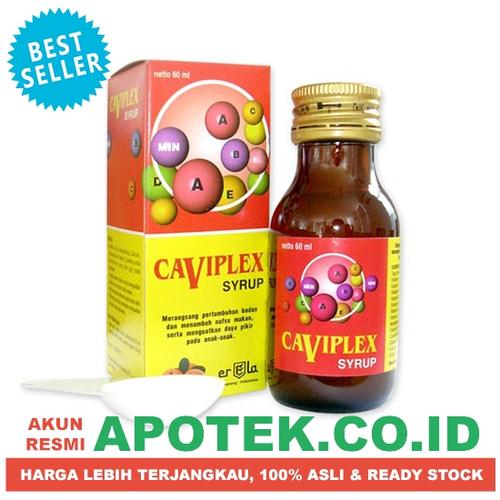 Jual Caviplex Sirup 60 ml - Obat Multivitamin Tumbuh Kembang Anak - Kab ...
