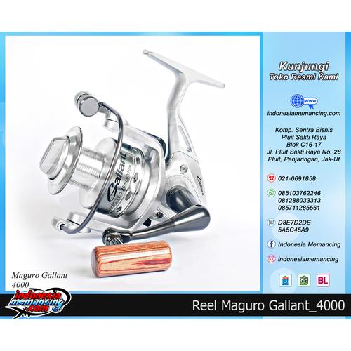 Promo Reel Spinning MAGURO GALLANT 4000 - Jakarta Utara - indonesiamemancing | Tokopedia